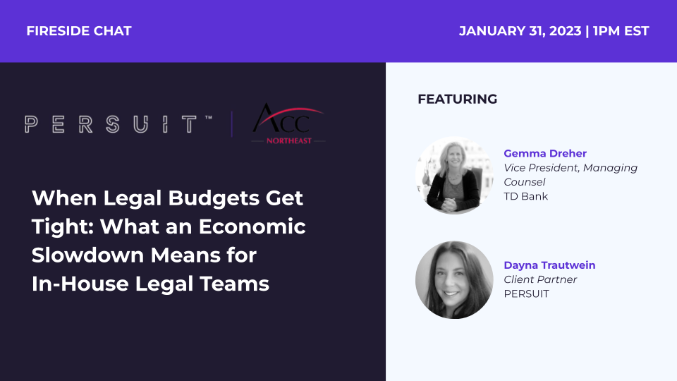 When Legal Budgets Get Tight: What an Economic Slowdown Means for In-House Legal Teams